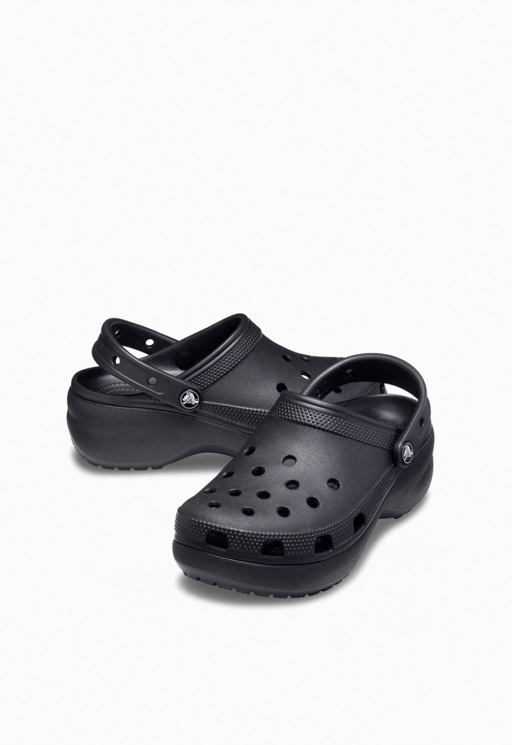 Zueco de mujer negro CROCS 206750 classic platform - Comprar