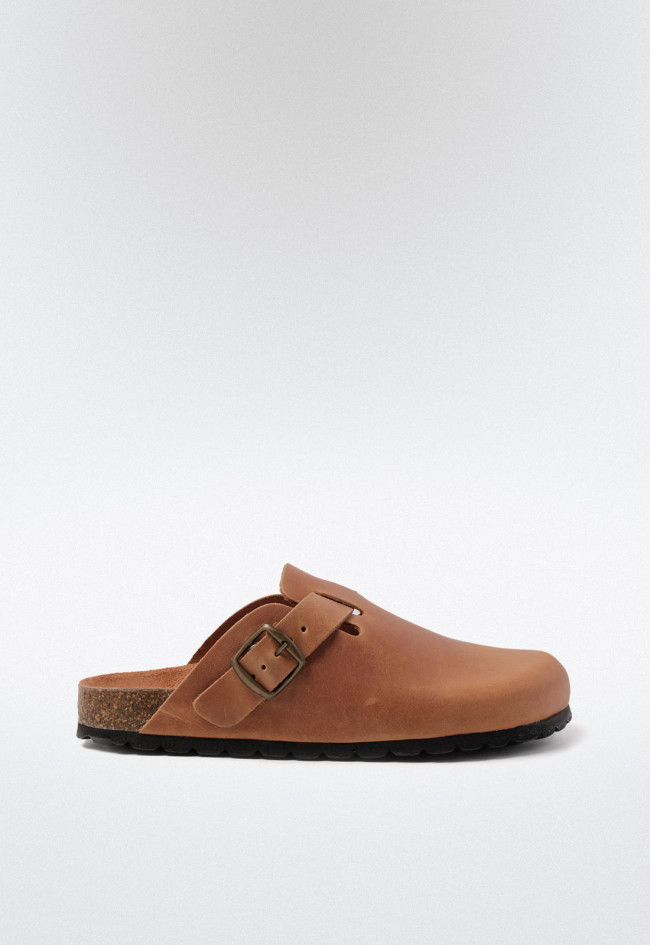 Zueco de mujer cuero VAS 355 - Zapatos VAS