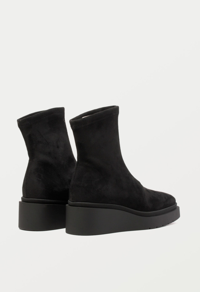 Botín de mujer negro MISS ELASTIC 77361-ae-05 - Zapatos VAS